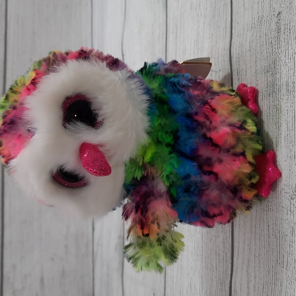 Ty | Toys | Ty Beanie Boos Owen The Owl | Poshmark